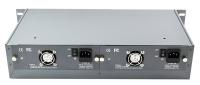 China 19 Inch 2U Rack Structure 16Ch  Fiber Ethernet Media Converter Chassis with Dual Power Supply for sale