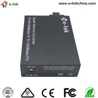 China Gigabit Fiber Optic Cable Ethernet Media Converter Single Core MM Dual Fiber for sale