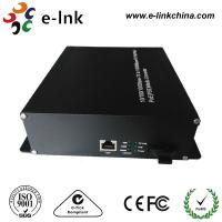 China 10/100/1000M Ethernet POE Switch , PoE Media Converter with PoE Reset Function for sale
