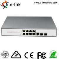 China 10/100Mbps 8 ports PoE with 1 port Uplink Managed Ethernet PoE Switch for sale
