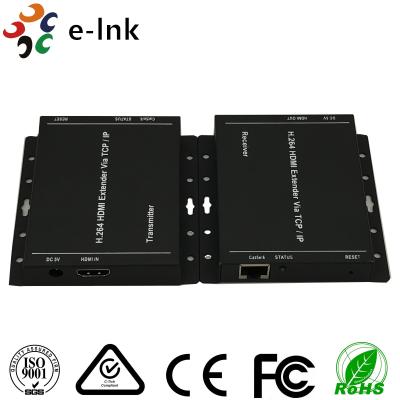 China H.264 TCP / IP HDMI Over Fiber Optic Extender transmit HD video and audio over one cat5e / cat6 cable for sale