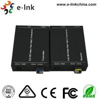China 1080P Fiber Optic Hdmi Extender with External Audio Transmission 20Km , SM  LC (SFP) for sale