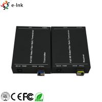China 1080P Fiber Optic Hdmi Extender with External Audio Transmission 20Km , SM  LC (SFP) for sale