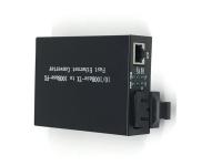 China One Rj45 Port 10 / 100M Fiber Ethernet Media Converter , Multimode Media Converter Dual Fiber for sale