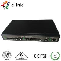 China Unmanaged Optical Ethernet Switch 9 Ports 8x100M SFP ports + 1x1000M SFP port / TP port Combo uplink for sale