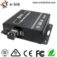 China 4K DVI Video To Fiber Media Converter 3.40 Gbps Video Bit Rate Support DVI 1.0 / HDMI V1.4 for sale