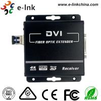 China 4K DVI Video To Fiber Media Converter 3.40 Gbps Video Bit Rate Support DVI 1.0 / HDMI V1.4 for sale