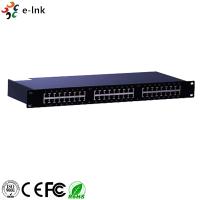 China 24 Ports 10 / 100 / 1000M Ethernet POE Switch , Power Over Ethernet Switch LNK-SPD2400G for sale