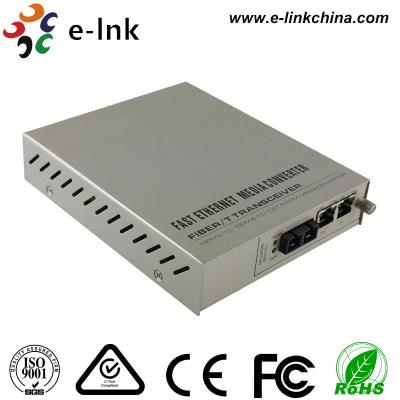 China Managed Gigabit Ethernet Fiber Media Converter 2- Port 10 / 100 / 1000Base-T to 1000 Base-X for sale