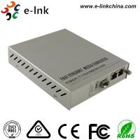 China Managed Gigabit Ethernet Fiber Media Converter 2- Port 10 / 100 / 1000Base-T to 1000 Base-X for sale