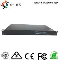 China E Link 16 Ch AHD CVI TVI Over Fiber Converter 4 In 1 Video Fiber Type With 2 Years Warranty for sale