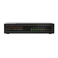 China E- Link Unmanaged 8 RJ45 Port Gigabit Poe Switch Auto Negotiation Supporting Auto-MDI / MDIX for sale