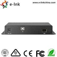 China KVM DVI Video To Fiber Converter 1.0 Protocol 1Ch Analog Audio Support KVM, SFP Port 3G for sale
