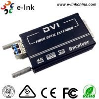 China 4K * 2K DVI Video To Fiber Converter SM10-80KM Default 1.4km EDID Support 1 SFP Port for sale