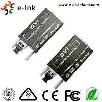 China Mini 4KX2K Dvi To Fiber Converter Transceiver Multi Mode 300M Auto EDID 10.2 Gbps for sale