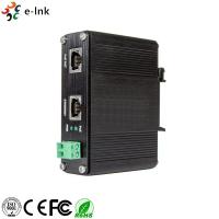 China Industrial Power Over Ethernet Injector 10 / 100M 12V DC 2A 24W Aluminum Case for sale