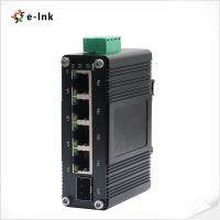 China Mini Industrial Gigabit Ethernet Switch 4 Port GE + 1 Port SFP 100M 1000M for sale