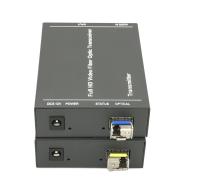 China LC Connector HDMI Over Fiber Optic Extender 1920X1080P 60Hz OM3 Multimode Fiber 300m for sale
