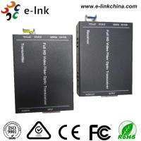 China LC Connector HDMI Over Fiber Optic Extender 1920X1080P 60Hz OM3 Multimode Fiber 300m for sale