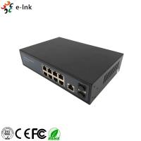 China 8 Port Ethernet POE Switch Managed Gigabit Auto Sensing 24V 48V Layer 2 Management for sale