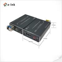 China Micro Mini 4K HDMI Fiber Extender with External Audio for sale