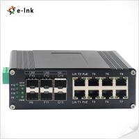 China Industrial L2+ 8-Port 10/100/1000T 802.3at PoE + 4-Port 1G SFP + 2-Port 10G SFP+ Managed Ethernet Switch for sale