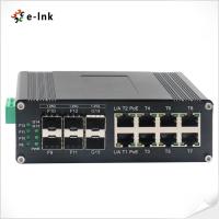 China Industrial L2+ 8-Port 10/100/1000T 802.3at PoE + 6-Port 1000X SFP Managed Ethernet Switch for sale