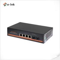 China 4x2.5Gbps PoE Ports + 2 x10G SFP+ Fiber Ports PoE Switch for sale