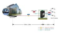 China Mini Industrial 3-Port 10/100/1000T 802.3at PoE + 1-Port 100/1000X SFP Ethernet Switch for sale