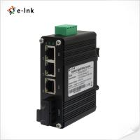 China Mini Industrial 3-Port 10/100/1000T + 1-Port 1000X SC Gigabit Ethernet Switch for sale