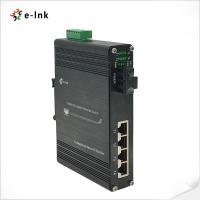 China Industrial 4-Port 10/100/1000T 802.3bt PoE + 1-Port 100/1000BASE-X Ethernet Switch for sale