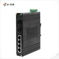 China Industrial 4-port 10/100/1000T 802.3bt PoE + 2-port 100/1000X Ethernet Switch for sale