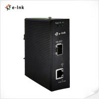 China 10G SFP+ to Multi-Gigabit PoE++ Converter 90W Industrial Media Bridge for sale
