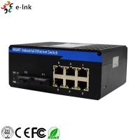 China Durable Ethernet To Fiber Optic Media Converter 2 100 Base -FX Ports 6 10 / 100 Base -T(X) Ports for sale