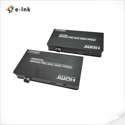 China 4K HDMI 2.0 KVM USB Fiber Extender Ultra HD 60Hz over 10km SMF 300m MMF for sale