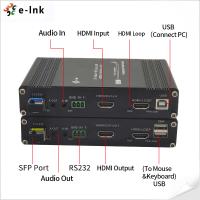 China 1Ch 1080P HDMI + 1Ch USB KVM + 1Ch RS232 + 1Ch Bidi Stereo Audio + 1Ch GPIO over Fiber Extender for sale