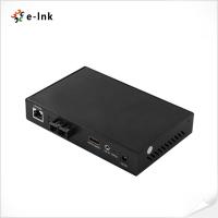 China 1-Ch HDMI Video + 1-Ch 10 100M Ethernet over Fiber Extender for sale
