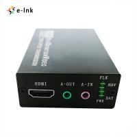 China 1Ch HDMI + 1Ch Bidirectional Stereo Audio + 1Ch RS232 over Fiber Optic Extender for sale
