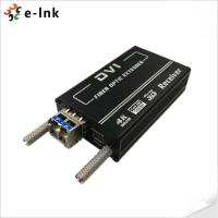 China Mini 4KX2K DVI Fiber Transceiver SM10-80KM Manual EDID for sale