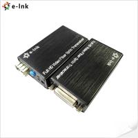 China Mini-type DVI Fiber Optic Extender with external stereo for sale