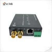 China 12G-SDI to Fiber Converter with Gigabit Ethernet and 2Ch Backward RS485 for sale