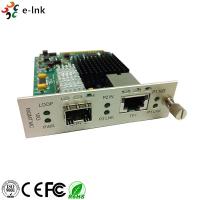 China 10G Fiber Ethernet Media Converter Standalone SFP+ To UTP 10G Small Portable Size Case for sale