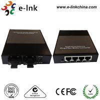 China Ring Type Fiber Optic Cable Ethernet Converter 3*10 /100M TP 2*100M FX Dual Fiber Multi Mode SC for sale