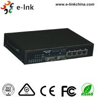 China Entry Level Industrial Ethernet POE Switch 2x1000 Base -FX 4x10/100/1000 Base -T(X) for sale
