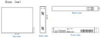 China POE Industrial Gigabit Ethernet Switch , Managed Industrial Ethernet Switch 16FE 10/100M 2SFP 1000M for sale