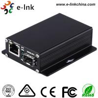China Entry Level Fiber Optic Cable Ethernet Converter 10 / 100/1000 Base -TX To 1000 Base -FX for sale