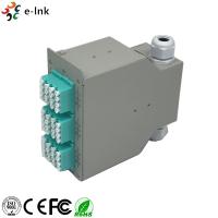 China Industrial DIN - Rail Fiber Patch Panel 24 Ports Harsh Environment Application for sale