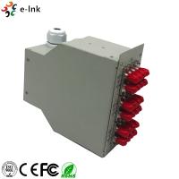 China Splice Distributor Ethernet Patch Panel DIN-Rail Mounting Options PG Gland Strain Relief for sale