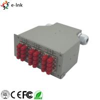 China Splice Distributor Ethernet Patch Panel DIN-Rail Mounting Options PG Gland Strain Relief for sale