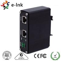 China Wall / Din Rail Mounting Power Over Ethernet Extender 10 / 100 / 1000M 24VDC 1A for sale